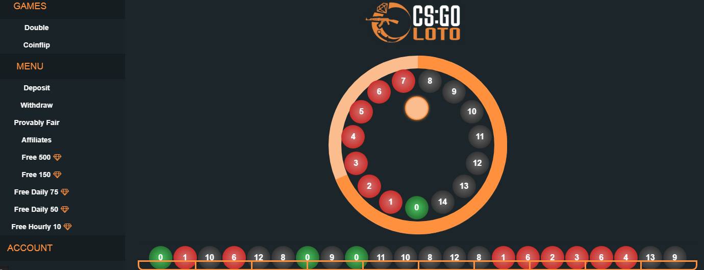 CSGOLoto - gambling site | Real Money Bonus Code | Top100-list.com